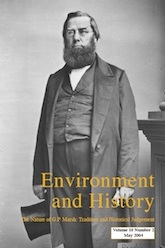 "George Perkins Marsh: The Times and their Man" | Environment & Society ...
