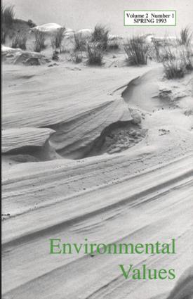 "Artefacts and Functions: A Note on the Value of Nature" | Environment ...