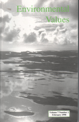 Rolston, Holmes, III, "Saving Nature, Feeding People, and the ...