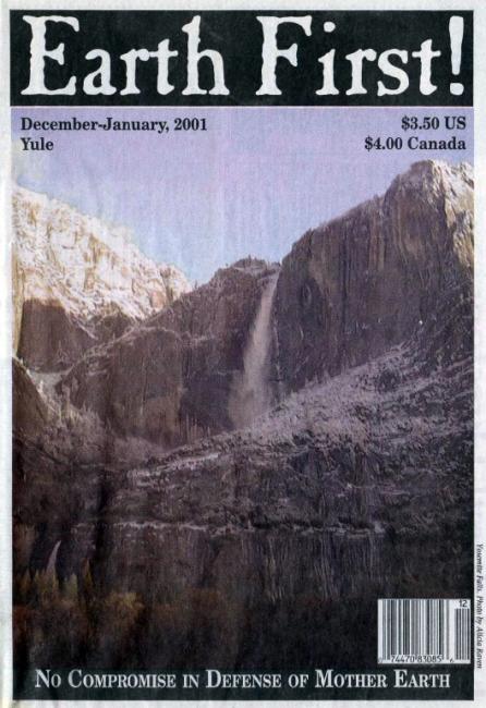 Earth First! Journal 21, no. 2 | Environment & Society Portal