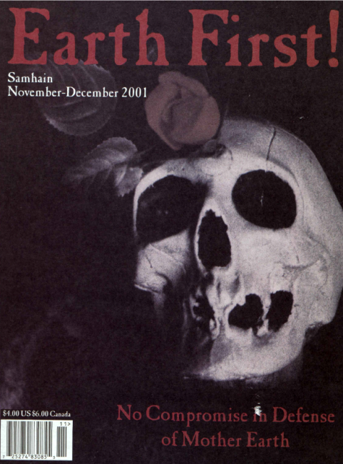 Earth First! Journal 22, no. 1 | Environment & Society Portal