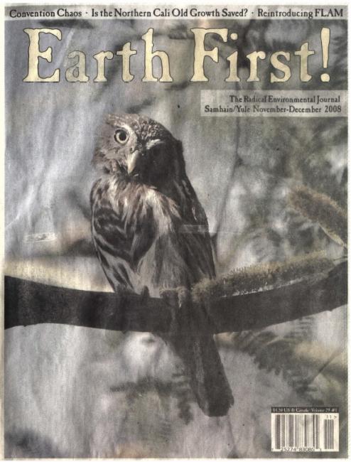 Earth First! 29, no. 1 | Environment & Society Portal