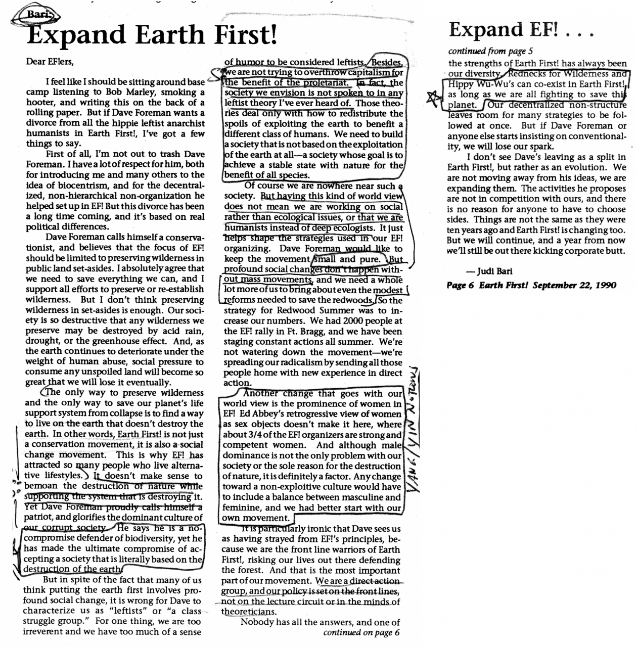 The Earth First! Journal as a Gateway to Movement History | Environment ...